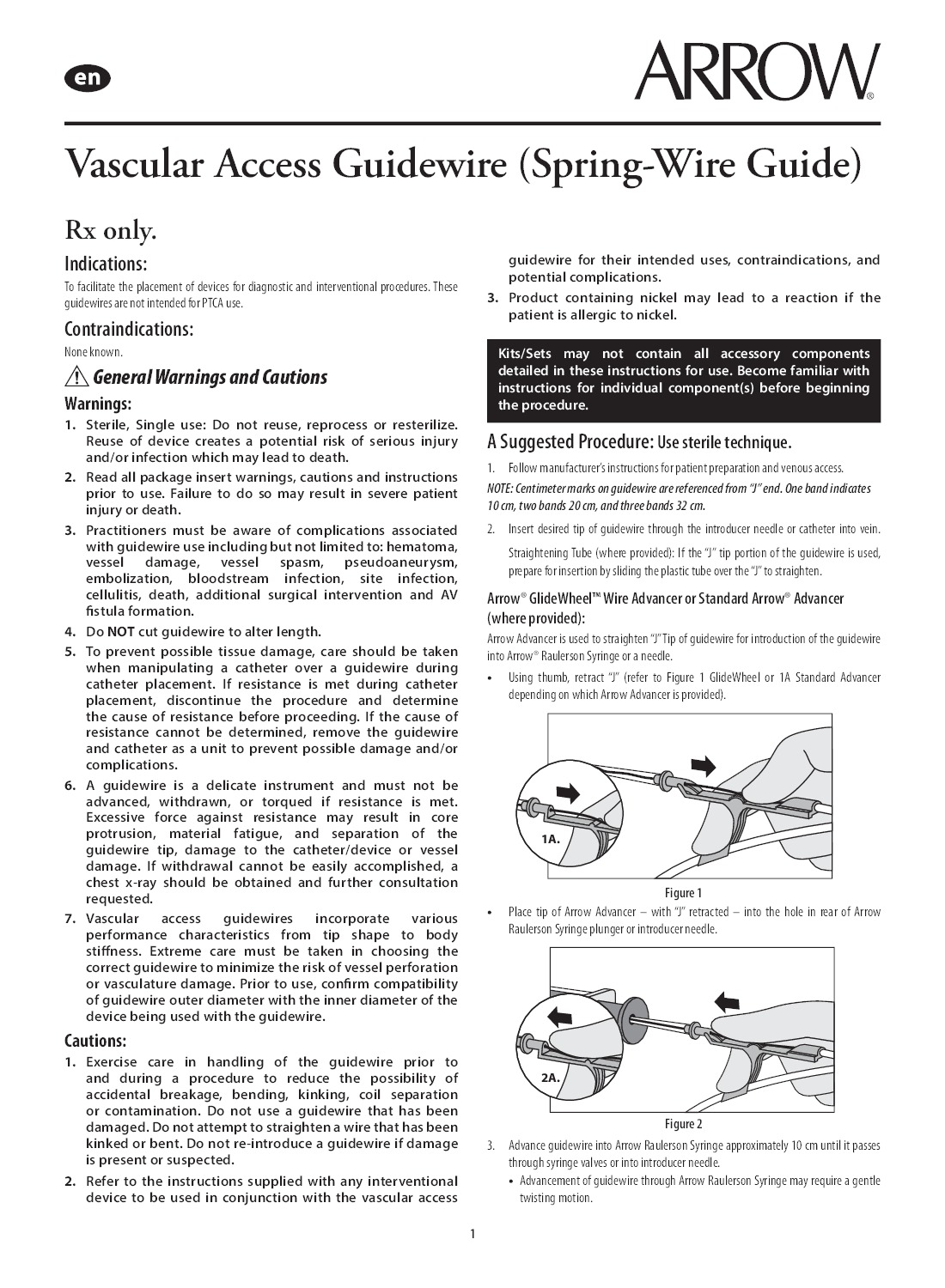 AW-04432-N - Teleflex Incorporated - Vascular Access Product Catalog