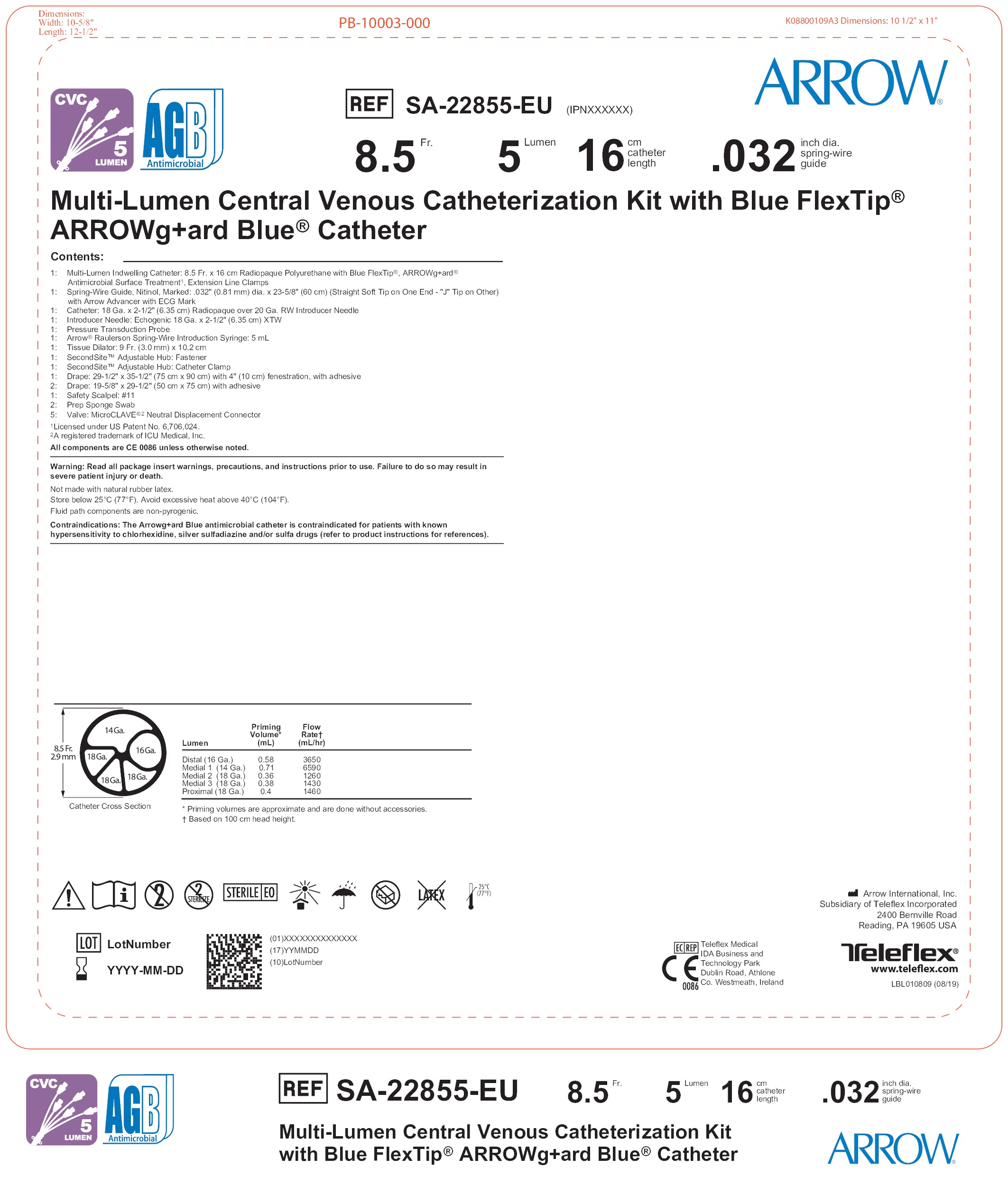 SA-22855-EU - Teleflex Incorporated - Vascular Access Product Catalog